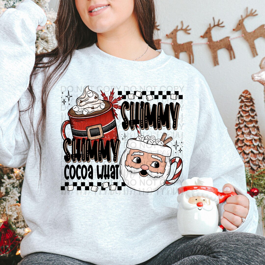 Shimmy Santa | PNG | Screen Print | Sublimation | Digital Design ...