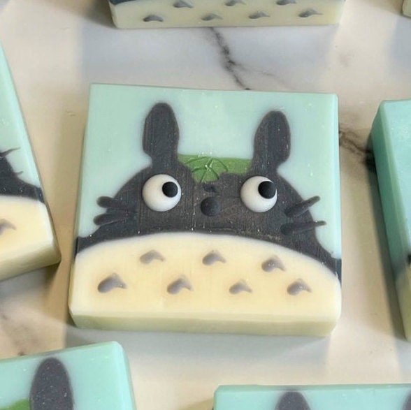 My Neighbor Totoro Soap, Handmade, Cold Process Soap, Design Soap - Etsy