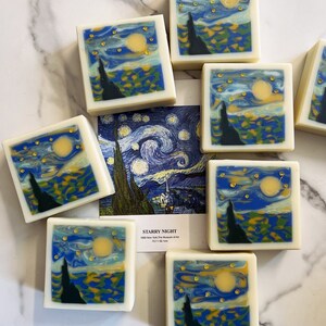 Starry Night Soap Van Gogh Handmade Cold Process Soap - Etsy