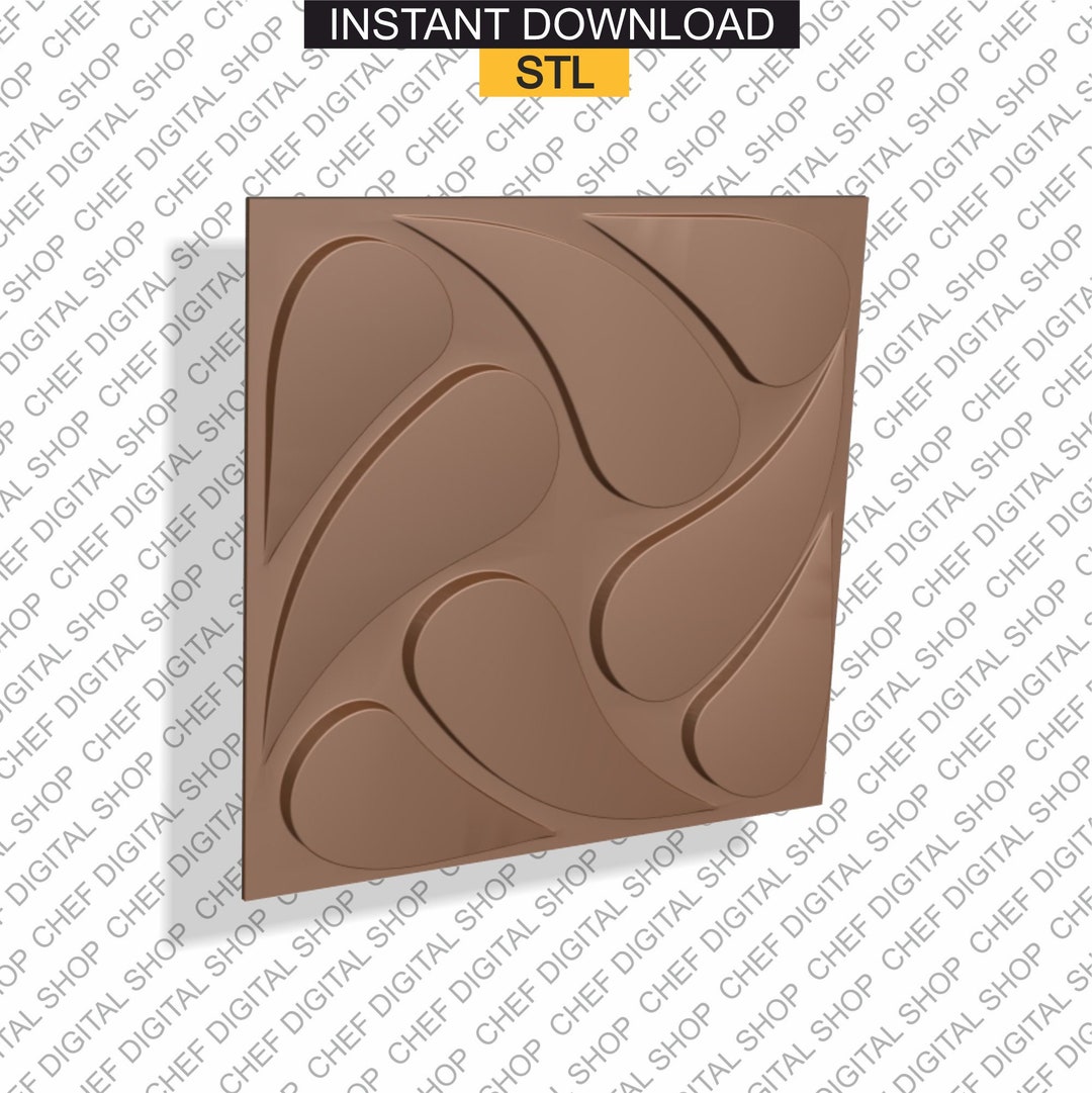 Wall Decor, 3D STL Model for Cnc Users, Wall Decor, Wood, Art, CNC ...