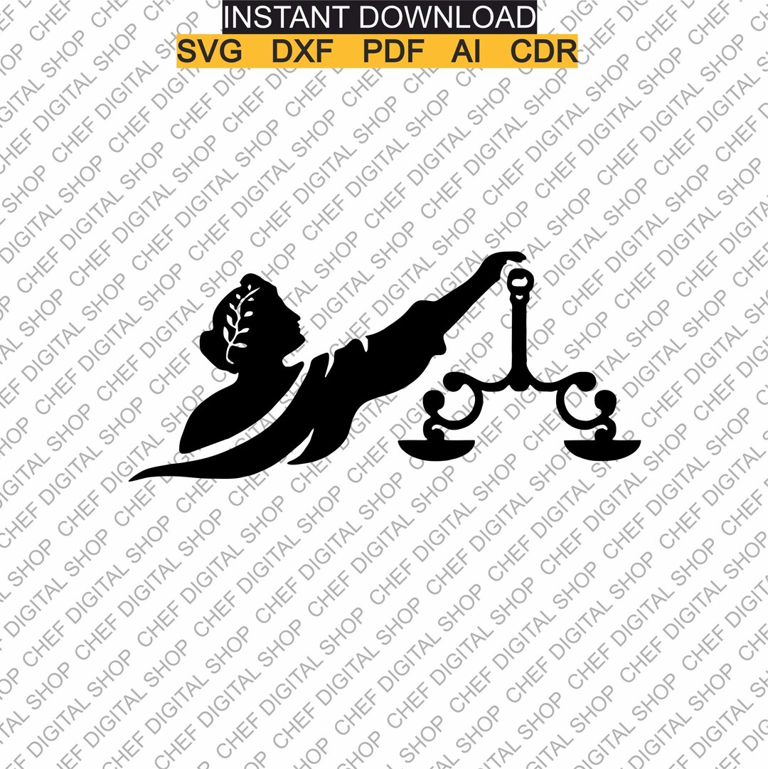 Themis Wall Art Laser Cut File Wall Decor Glowforge Files - Etsy