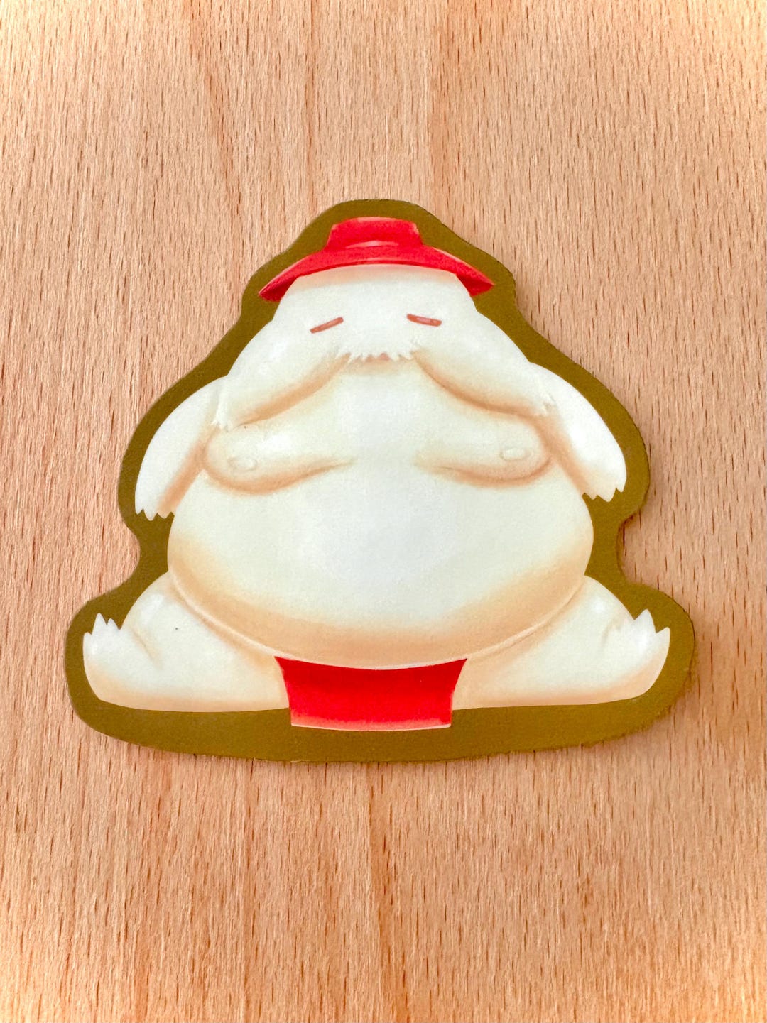 Radish Spirit Matte Vinyl Sticker | Waterproof - Etsy