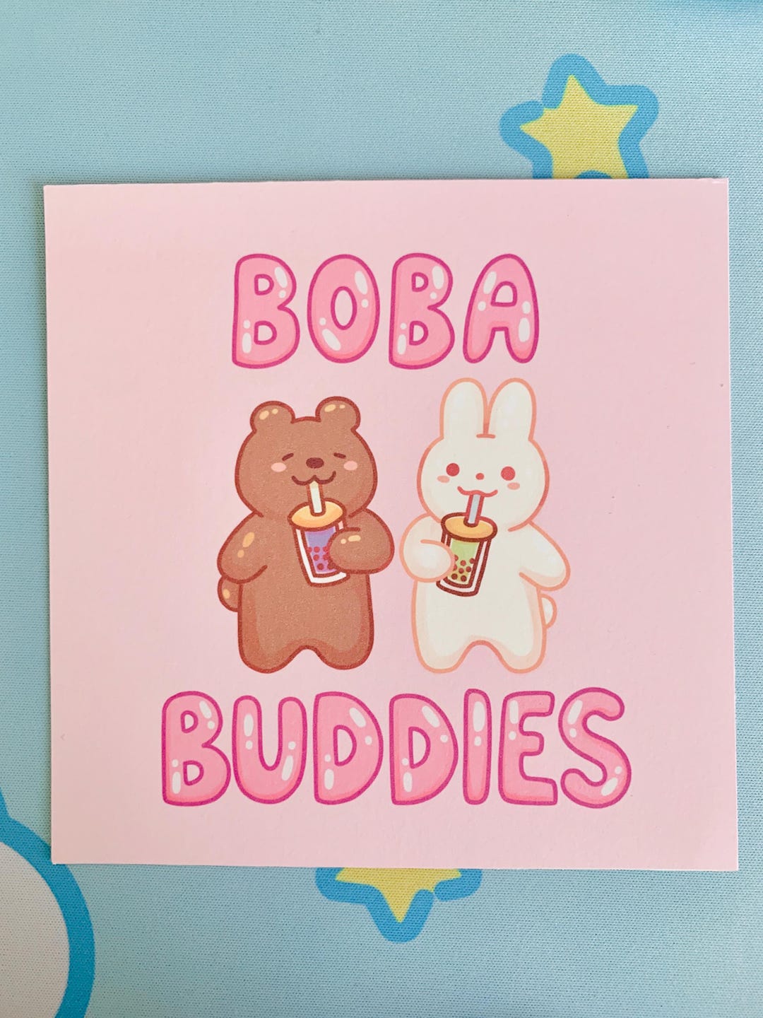 Boba Buddies Art Print - Etsy