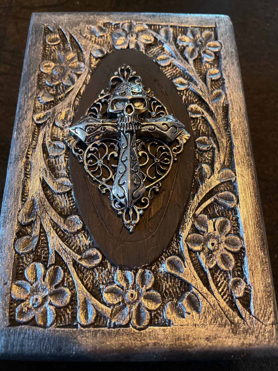 La Santa Muerte Oratorio De Madera Altar Wicca Espiritualidad Religion ...