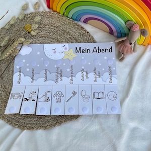 Morgenroutine, Abendroutine Plan, Routine, deutsch, Checkliste Abend ...