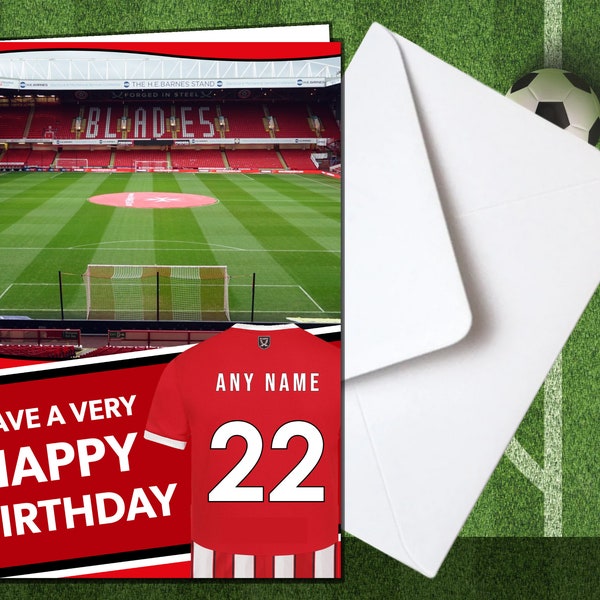 Sheffield United Cards - Etsy