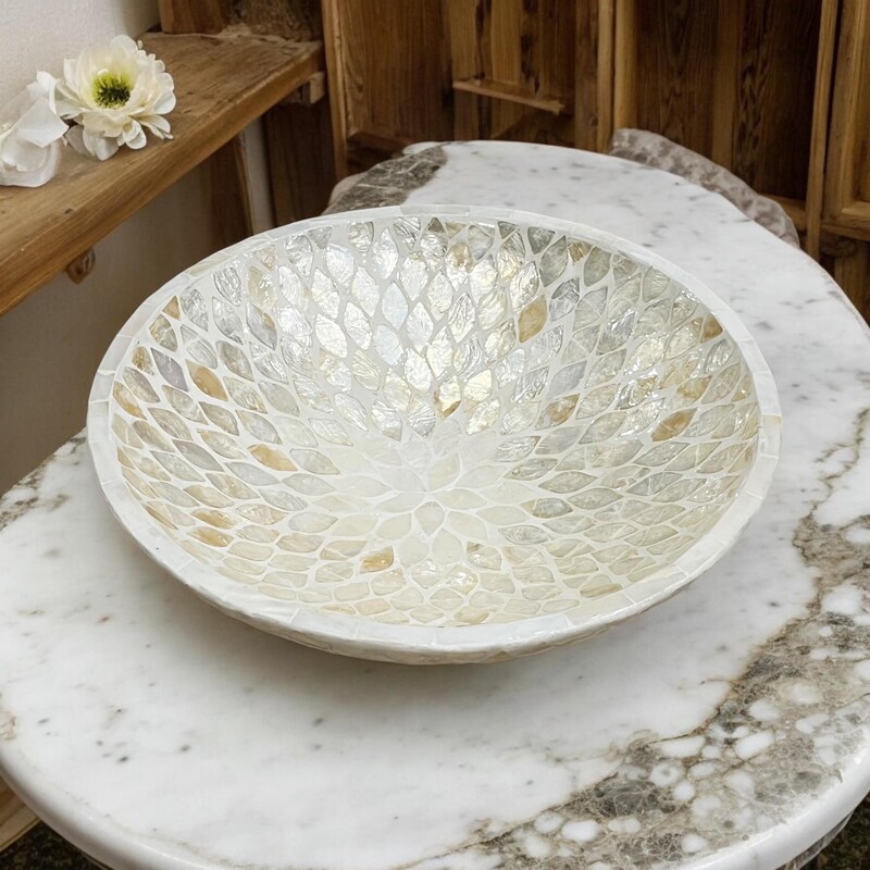 Mother of Pearl Planter Bowl - Etsy Canada