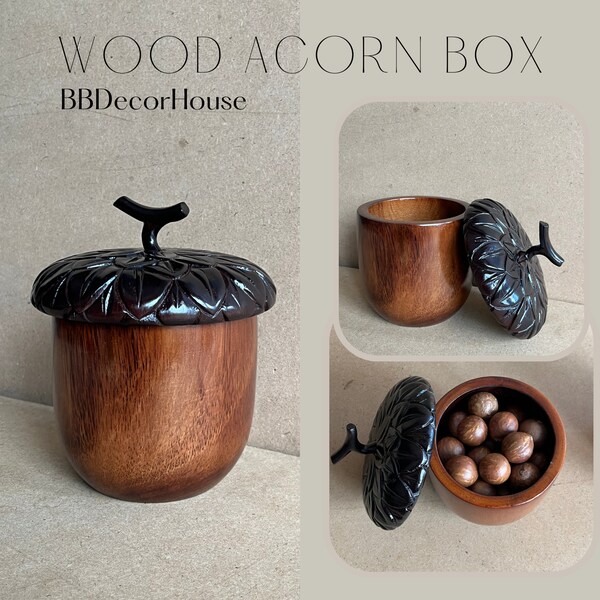 Acorn Button - Etsy