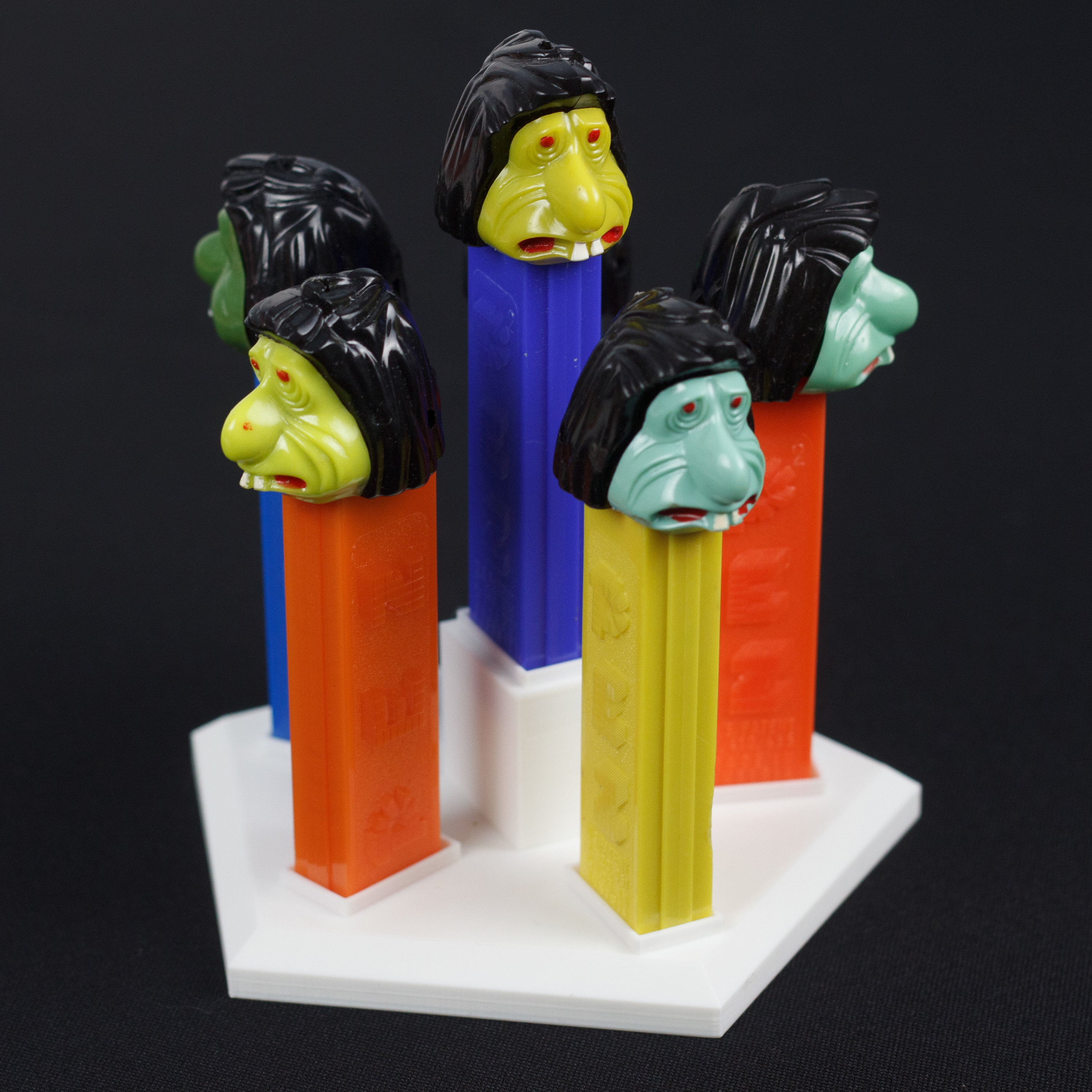 Vintage Pez Pentagon Display Replica for Vintage No Feet Pez Dispensers ...