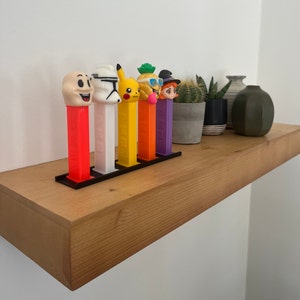Pez Display Rails (5 Rails Included) for Footed Pez Dispensers! Rail ...