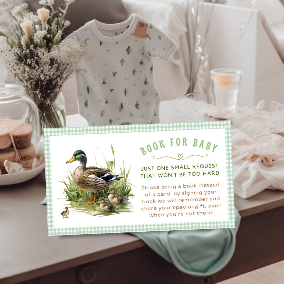 Mallard Duck Books for Baby Cards, Baby Books, Gifts for Baby, Shower ...
