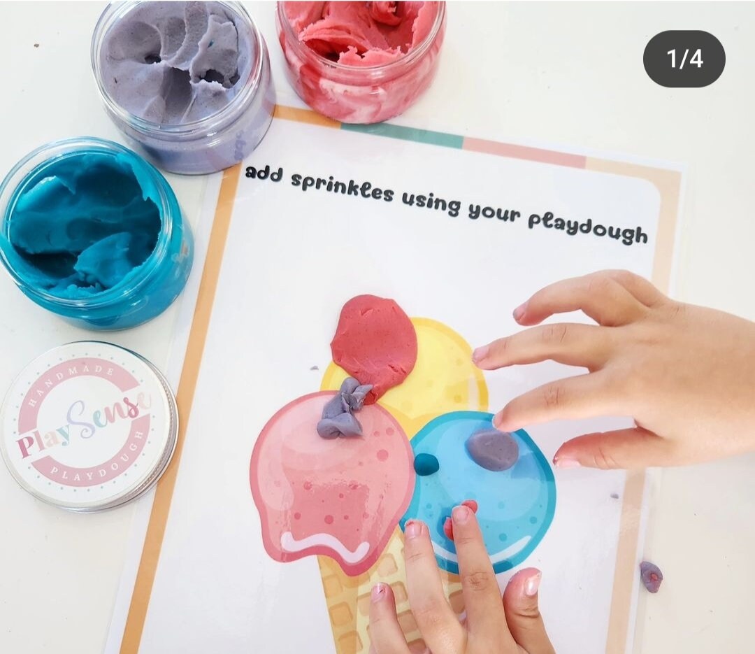 The Ultimate Playdough Pad Activity Set Worksheets, Playdough Mats - Etsy