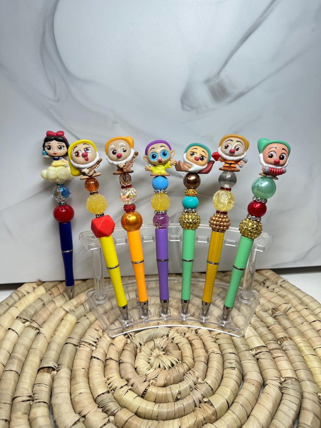 Snow White Seven Dwarfs Doorable Pens, Disney Snow White, Seven Dwarfs ...