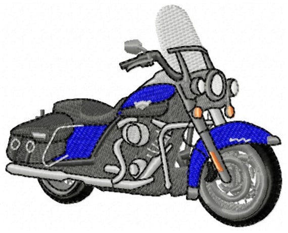 Harley Davidson Motorcycles Embroidery Designs