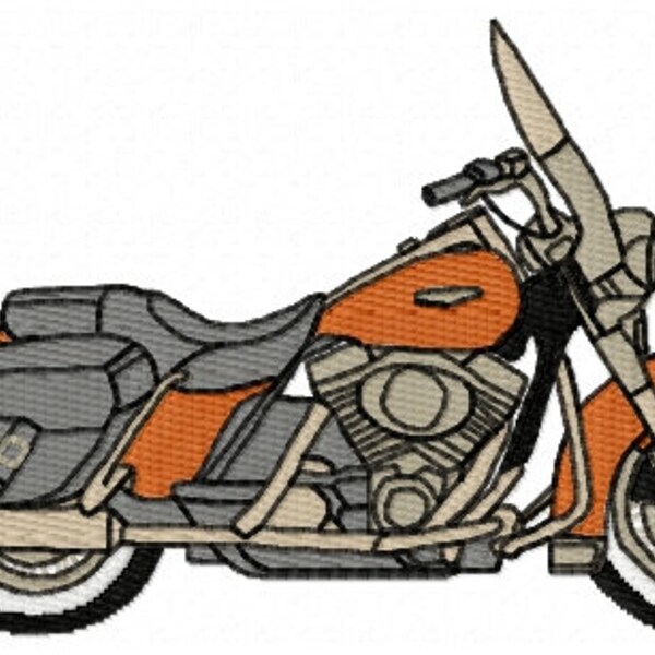 Harley Davidson Embroidery Design - Etsy