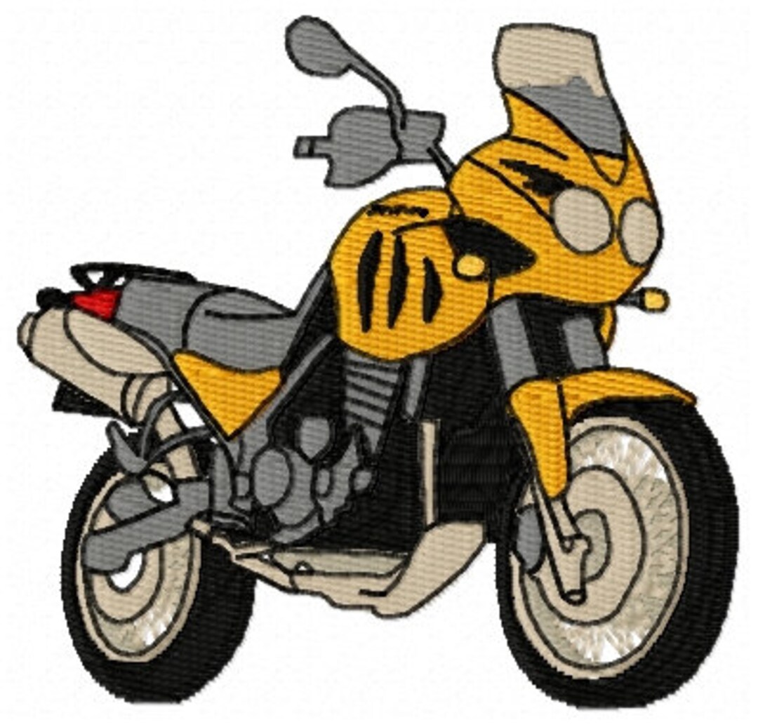 Triumph Tiger 900 Motorbike Embroidery Design - Instant Download ...