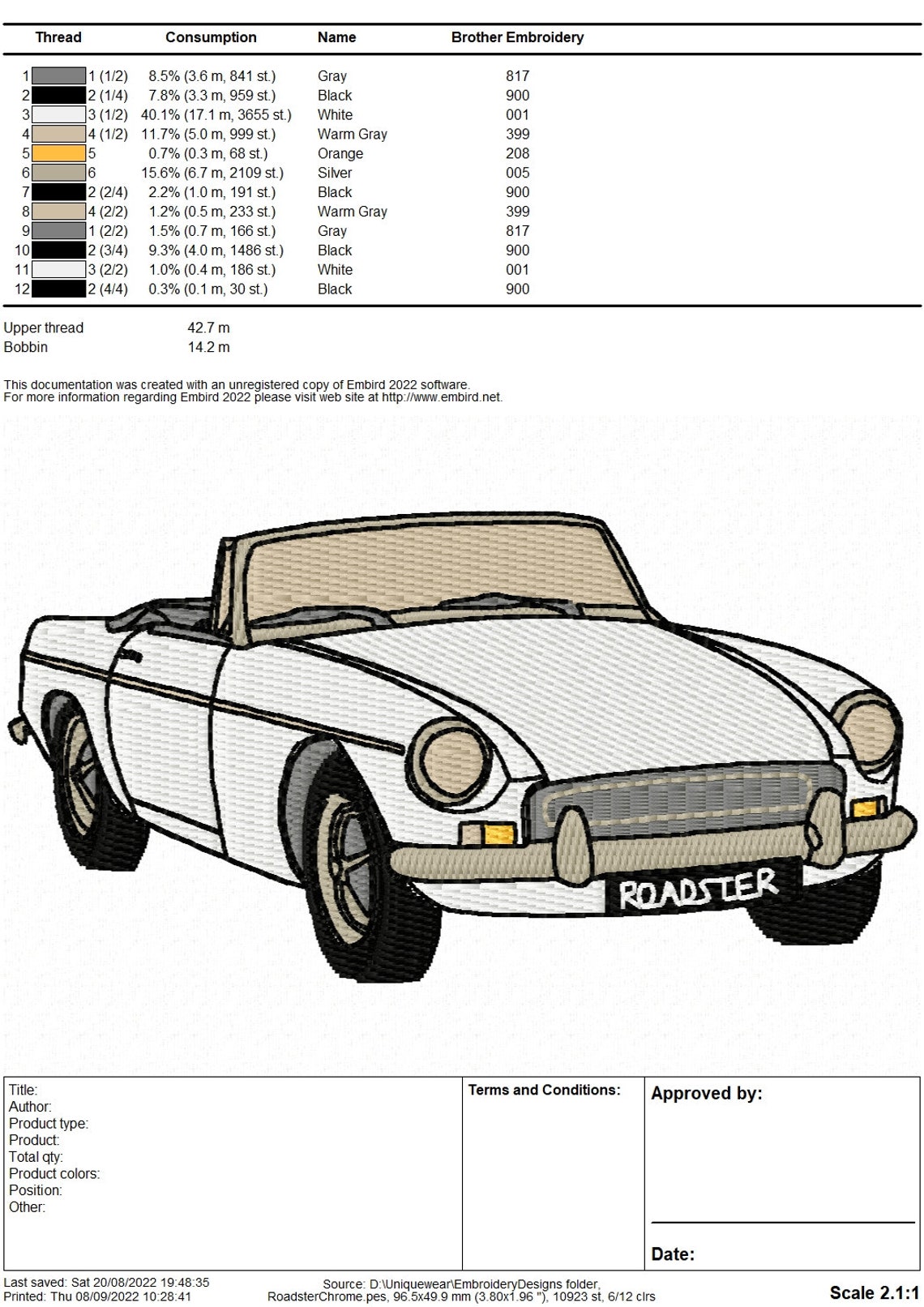 MGB Roadster Chrome Bumper Car Embroidery Design Instant - Etsy
