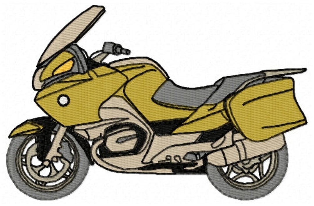 BMW R1200RT Motorbike Embroidery Design - Instant Download - Motorcycle ...