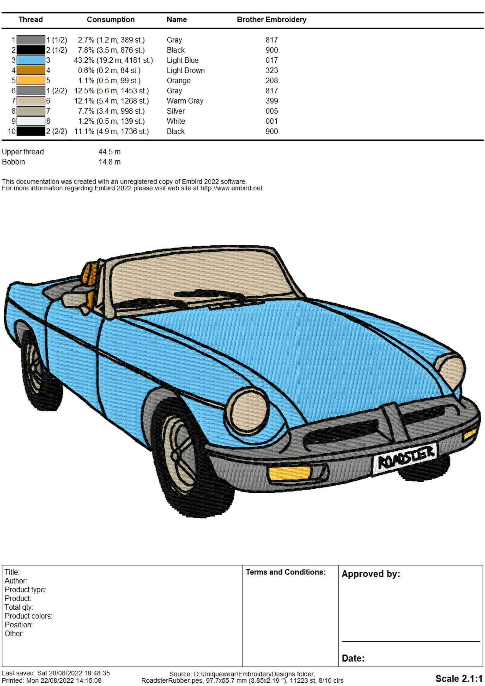 MGB Roadster Rubber Bumper Car Embroidery Design Instant - Etsy