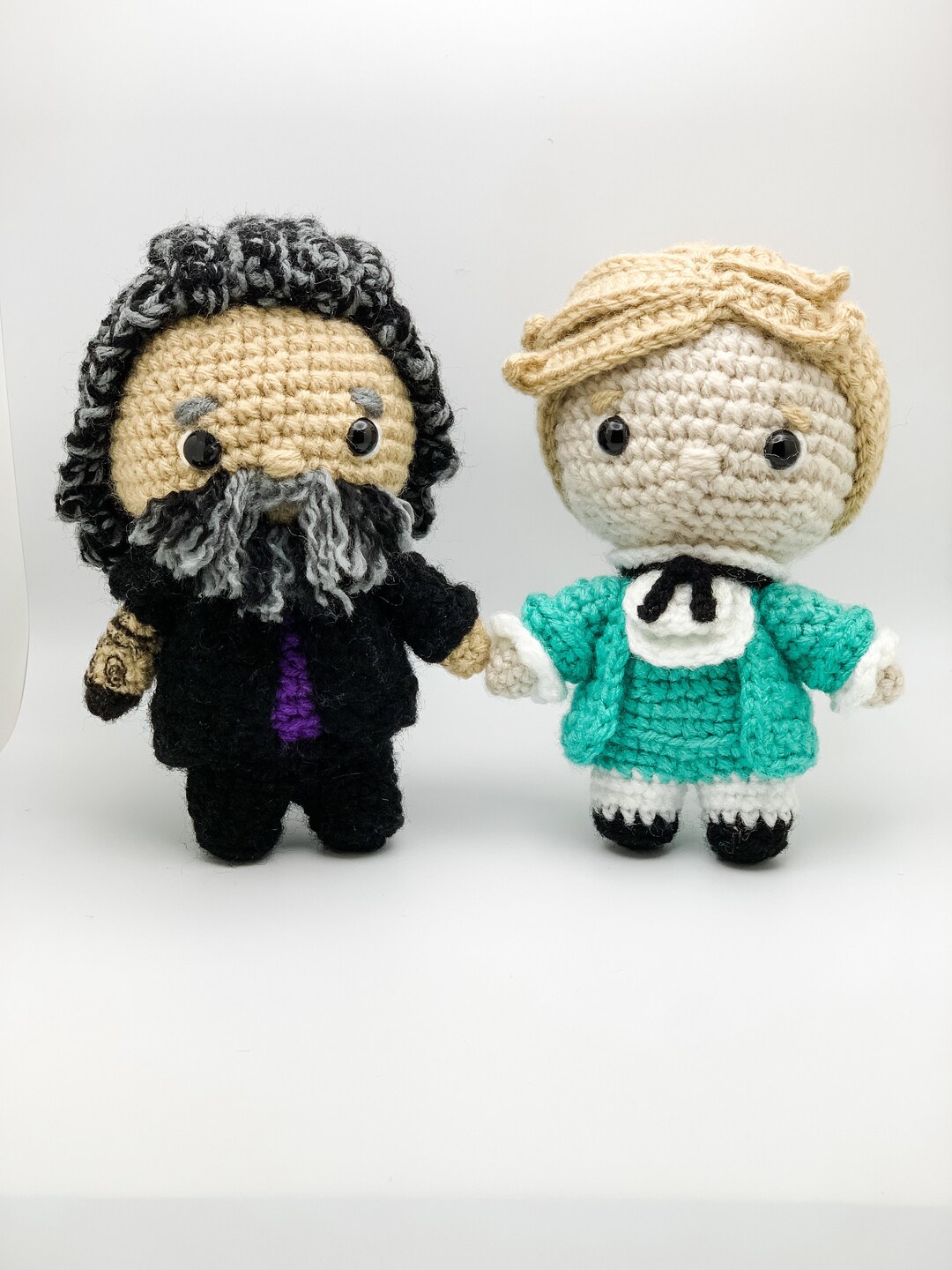 Stede & Edward Crochet Doll Amigurumi - Etsy
