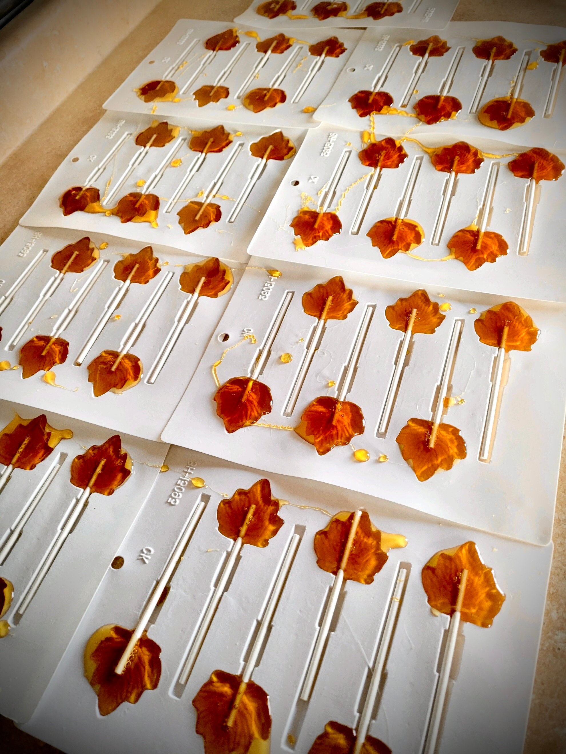 Maple Syrup Suckers - Pack of 12 - Etsy
