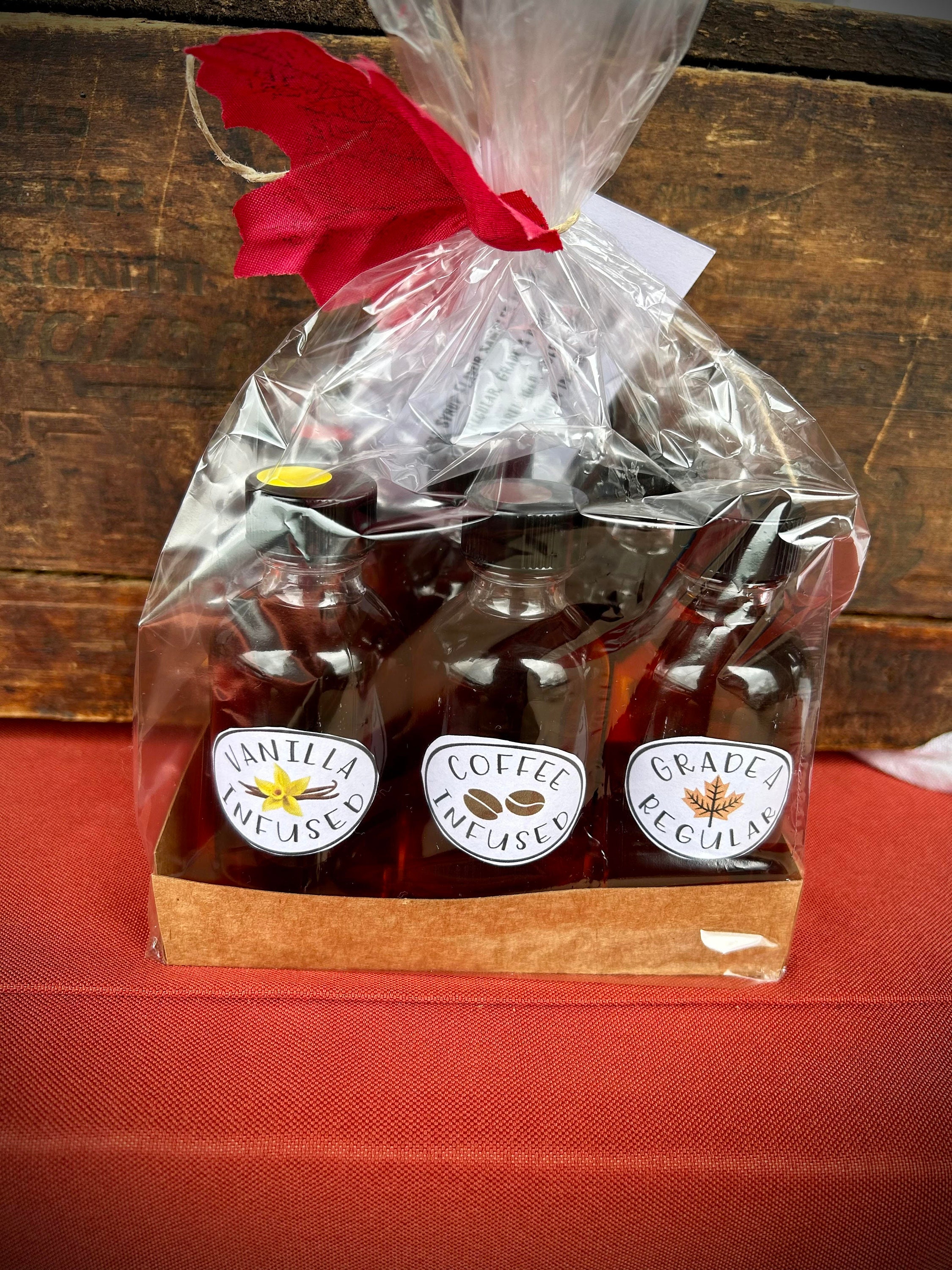 Maple Syrup Gift Bag Flavor Sampler - Etsy