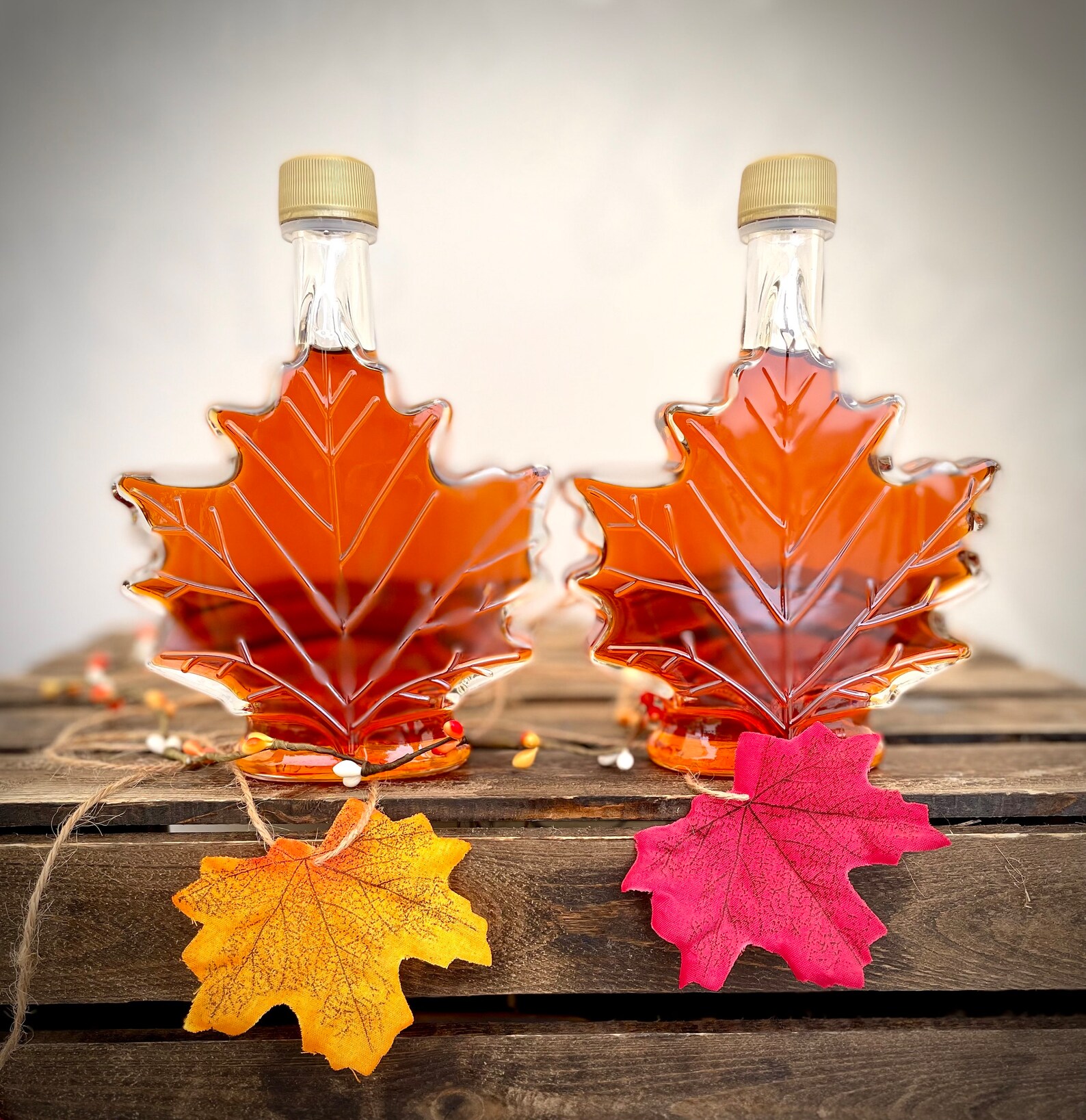 Wisconsin Pure Maple Syrup Maple Leaf Bottle - Etsy