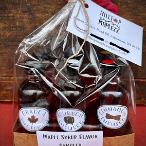 Maple Syrup Gift Bag Flavor Sampler - Etsy