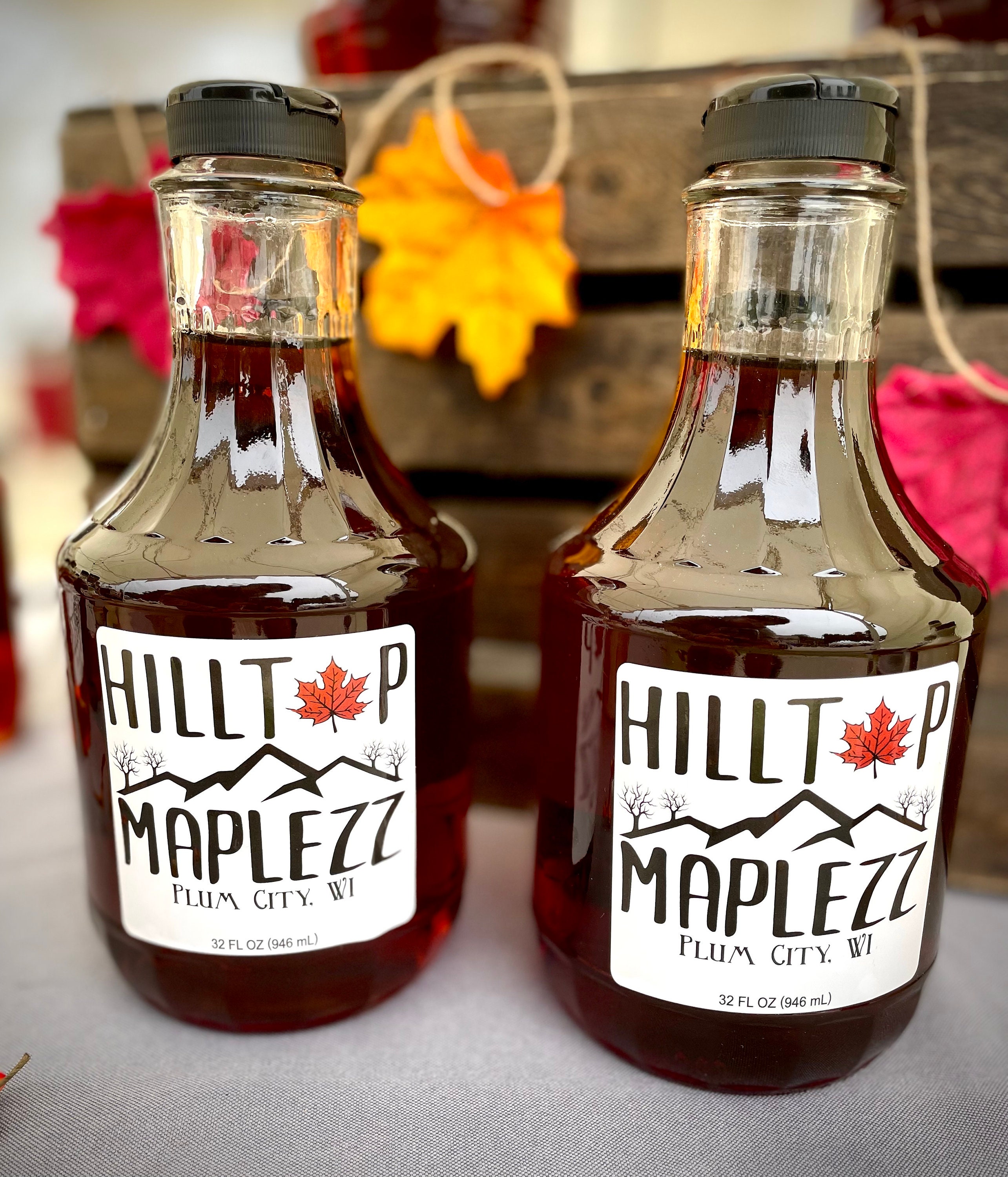 Wisconsin Pure Maple Syrup Quart Bottle - Etsy