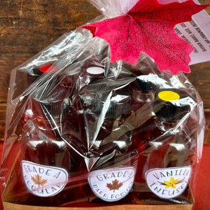Maple Syrup Gift Bag Flavor Sampler - Etsy