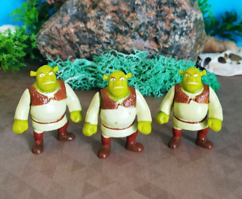 Set of 2 Pieces. Shrek. Famous Cartoon Character. Favorite of Many ...