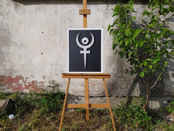 Hades String Art Wall Decor Bident Symbol Wall Art Hades - Etsy