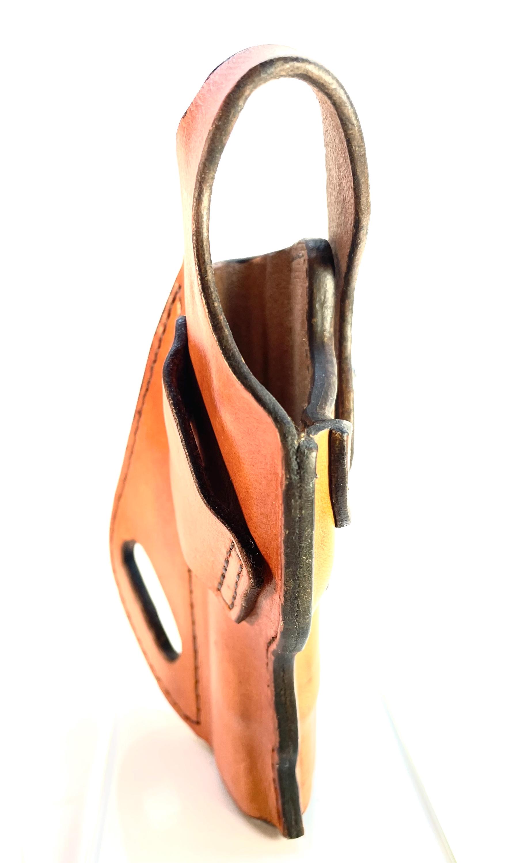 Walther PPK Cross Draw Driving OWB Leather Holster 1 3/8 Belt Right ...