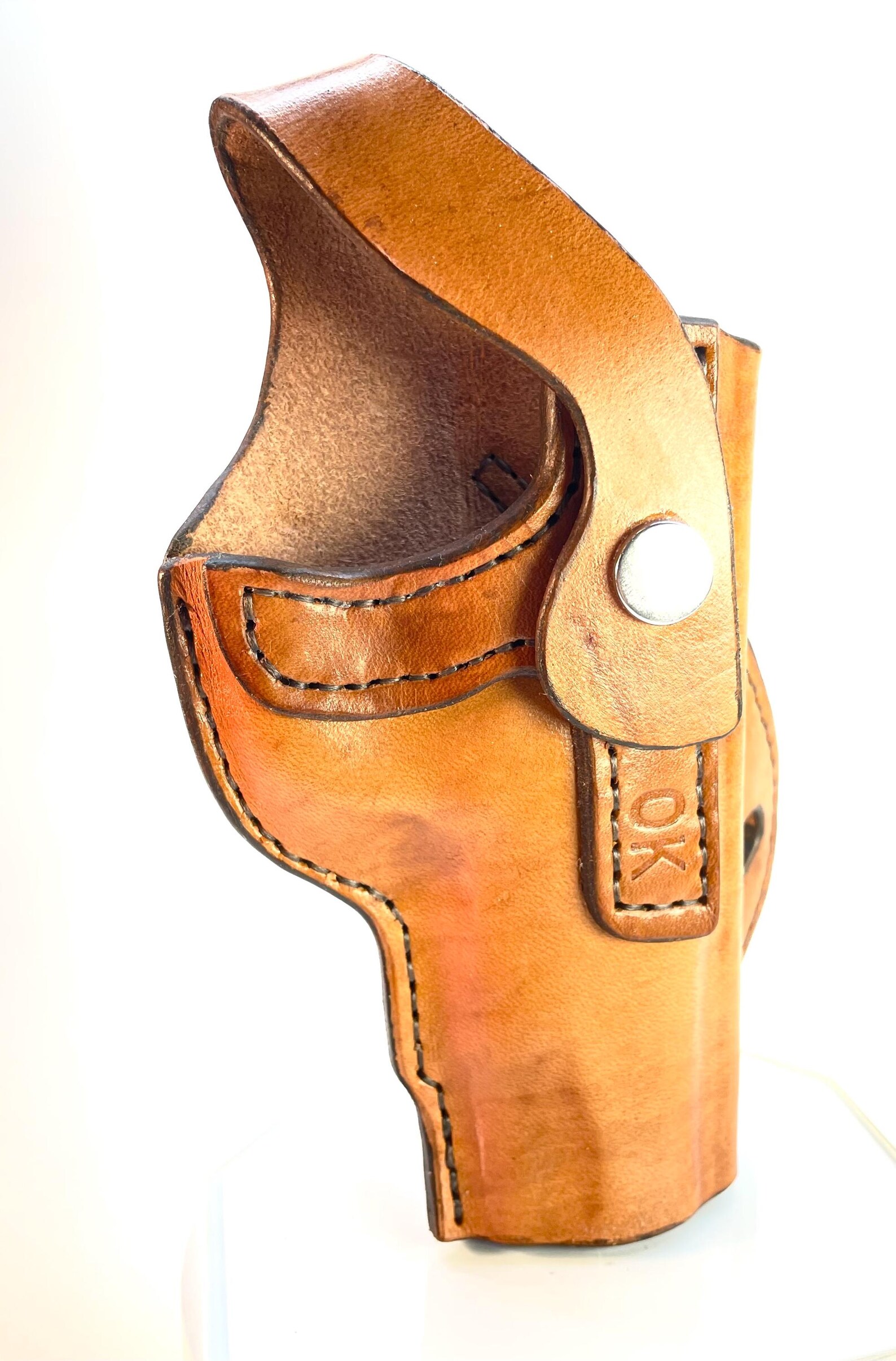Walther PPK Cross Draw Driving OWB Leather Holster 1 3/8 Belt Right ...