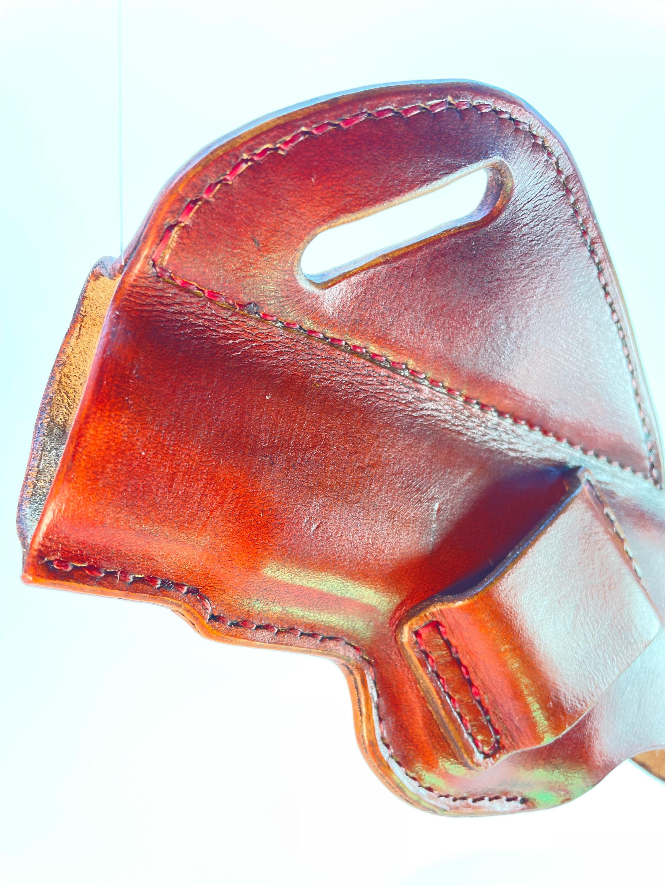 Driving Holster Colt 1911 Cross Draw OWB RH Holster Belt 1 3/8 Handmade ...