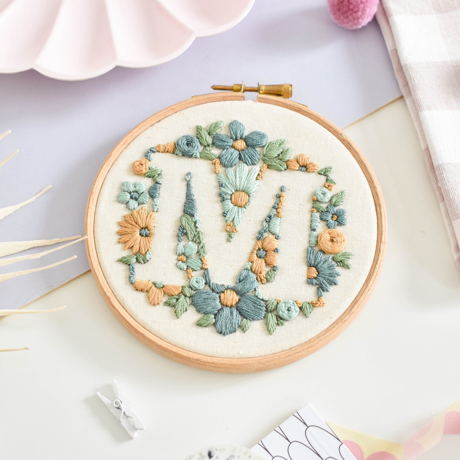 50 / 50 Years Embroidery Pattern / Golden Wedding Anniversary / PDF ...
