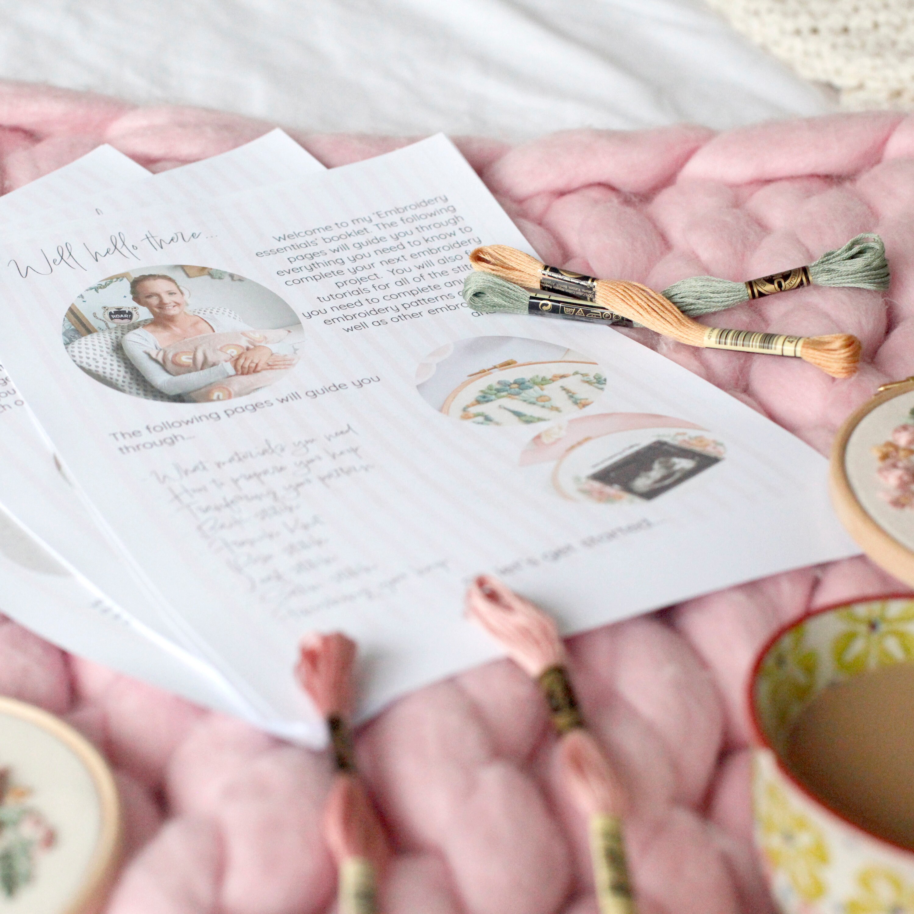 Beginners Guide to Embroidery / Embroidery Booklet Digital Download ...