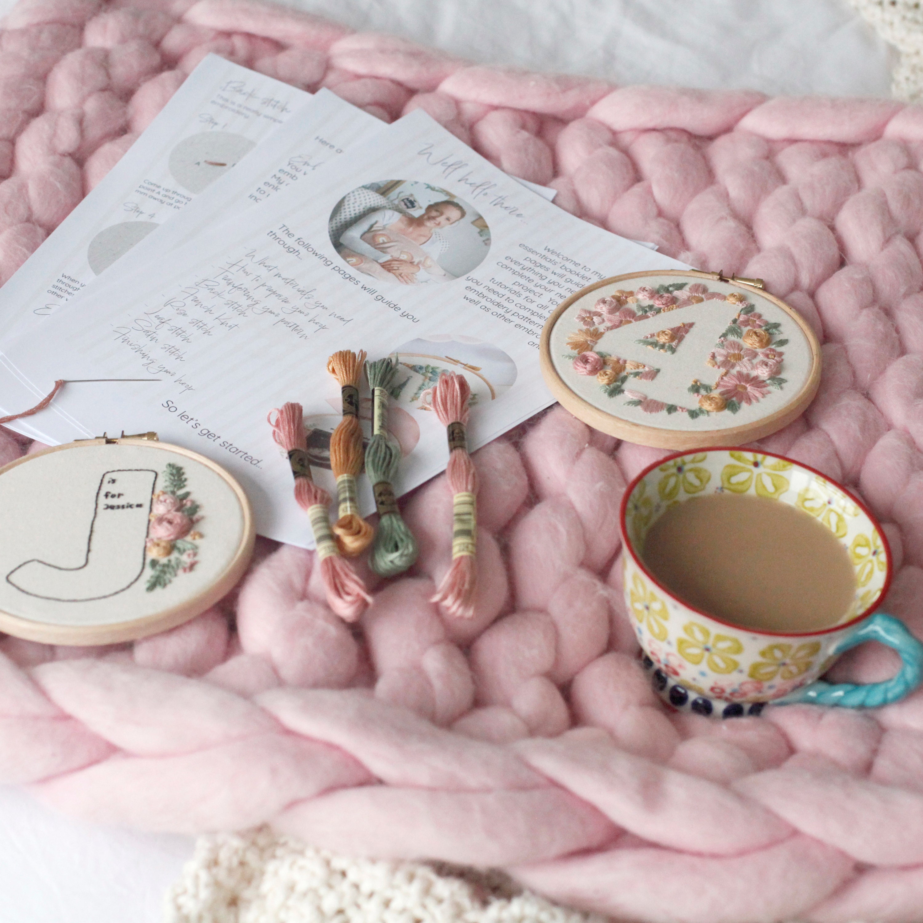 Beginners Guide to Embroidery / Embroidery Booklet Digital Download ...