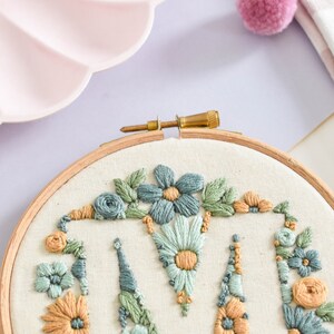 Letter 'O' Embroidery Pattern / PDF Digital Download / Floral ...