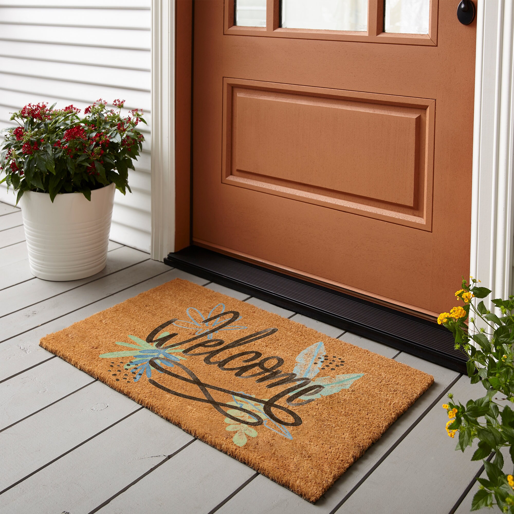 Coco Coir Doormat Mockup Models - Digital Floor Mat Mockup - 2 Psd ...