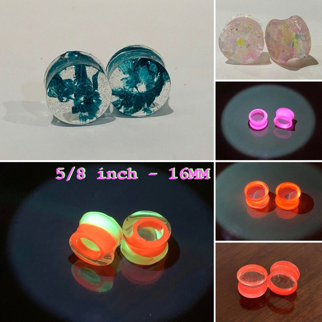 16MM 9/16 Inch Recycled Hula Hoop Gauges Ear Plugs Body - Etsy