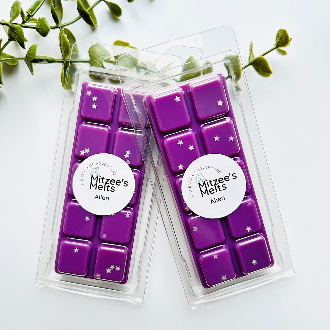 ALIEN Wax Melts,snap Bar,soy Wax,eco Friendly,strong Scented,highly ...