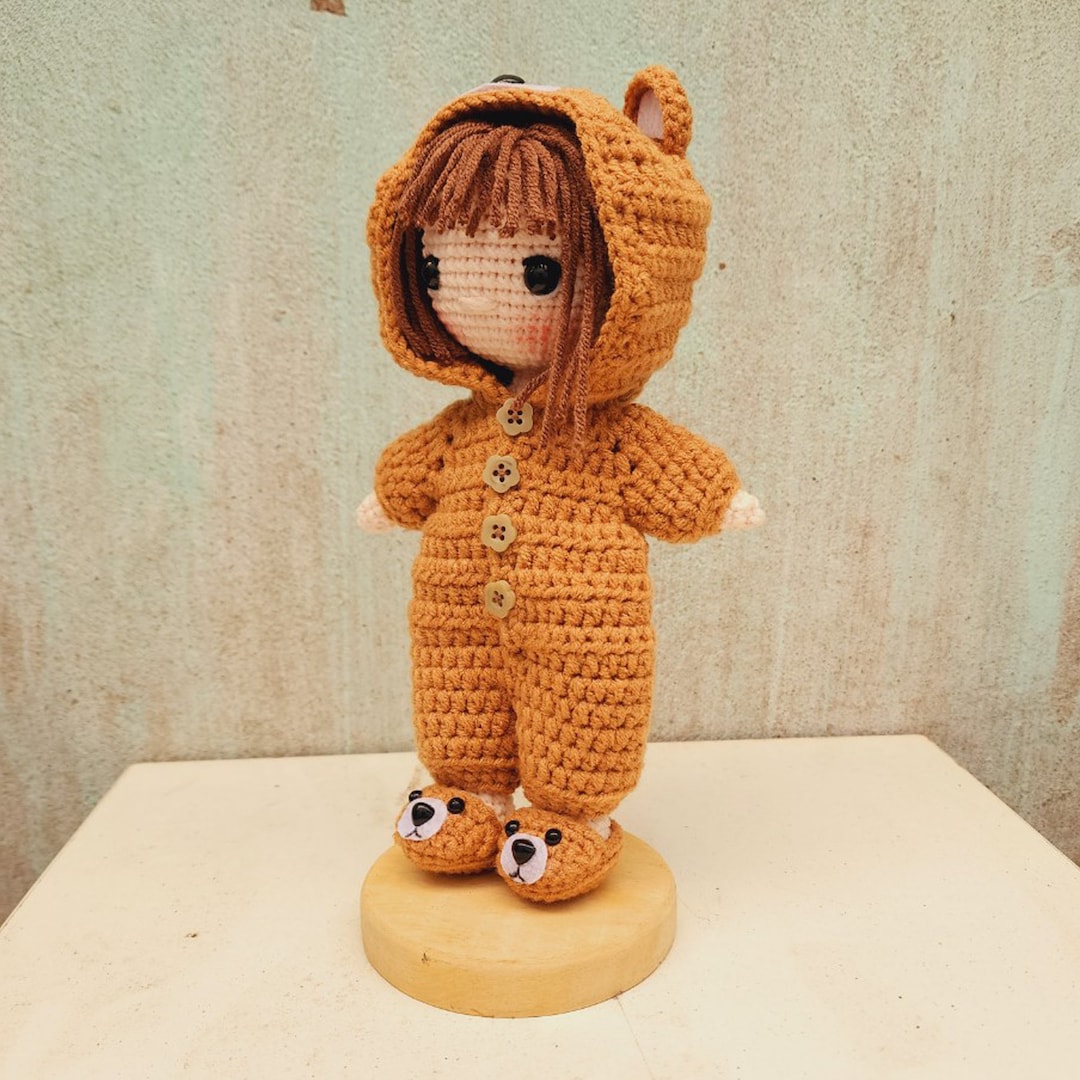 Fanmade Lain Iwakura Crochet Plush, Custom Dolls,my Custom Crochet Dolls - Etsy