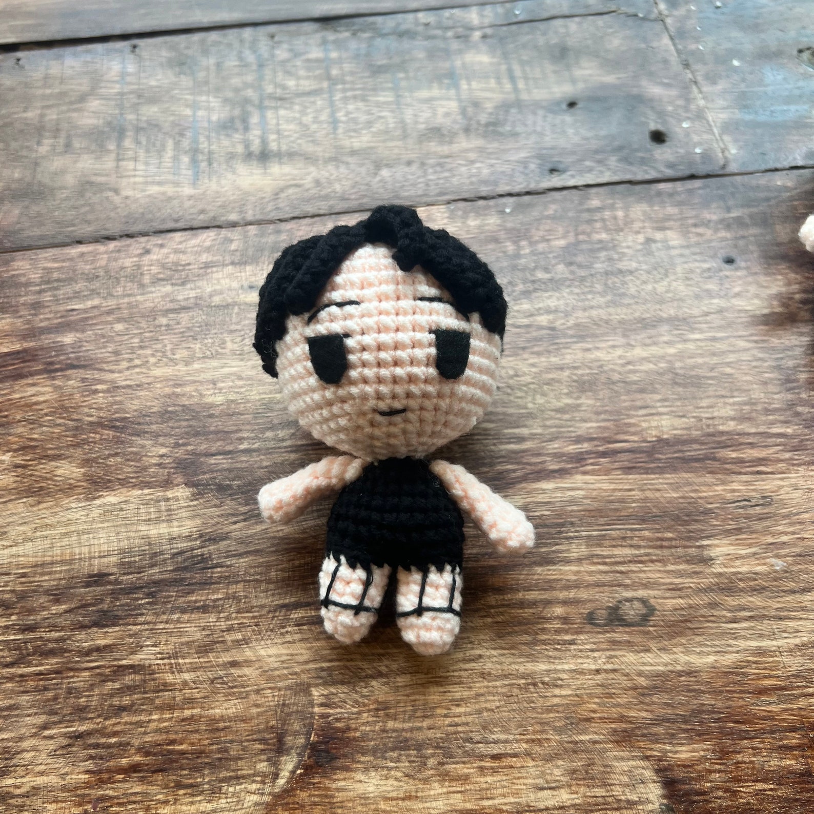 Custom Anime Plush, Omori Crochet Plush, Omori Keychain Inspired by ...
