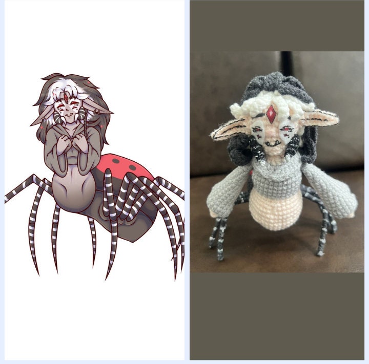 Custom Anime Plush, Custom Doll, Custom Plush, Kel Crochet Plush ...