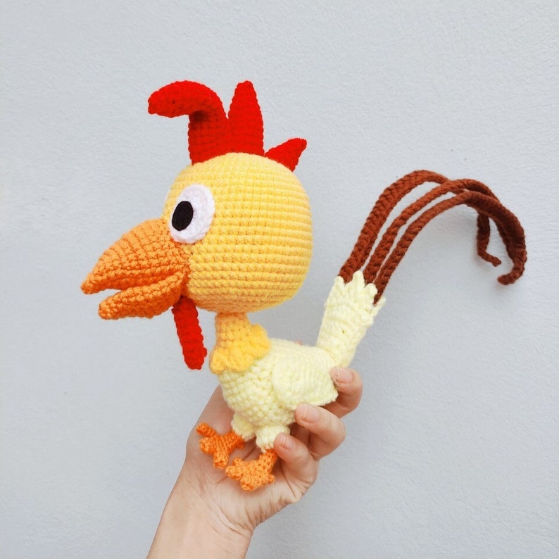 Boo Boo Chicken Crochet Plush, Custom Crochet Plush - Etsy