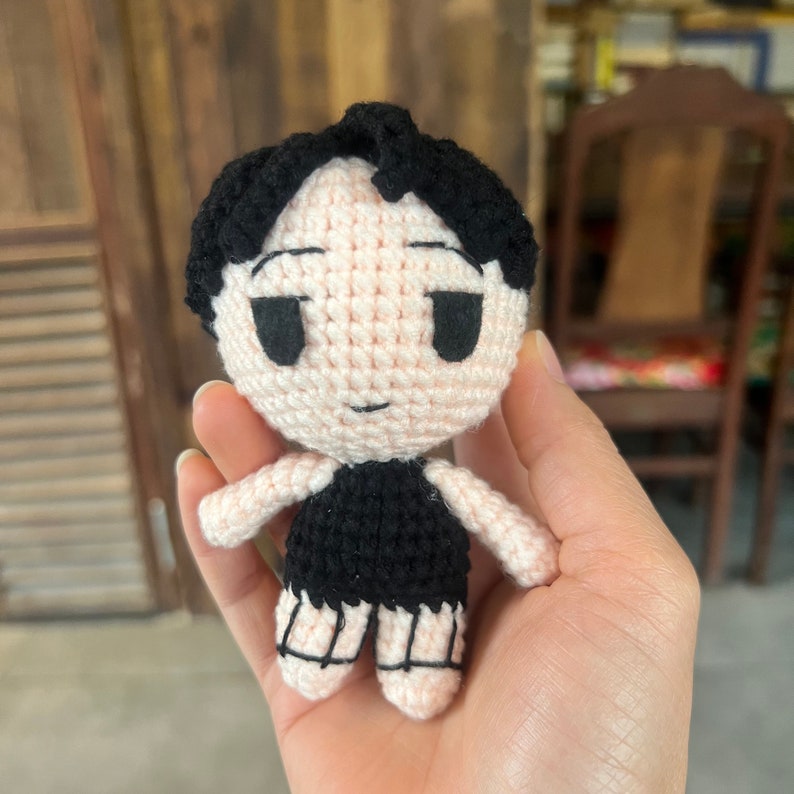 Custom Anime Plush Omori Crochet Plush Omori Keychain - Etsy Canada