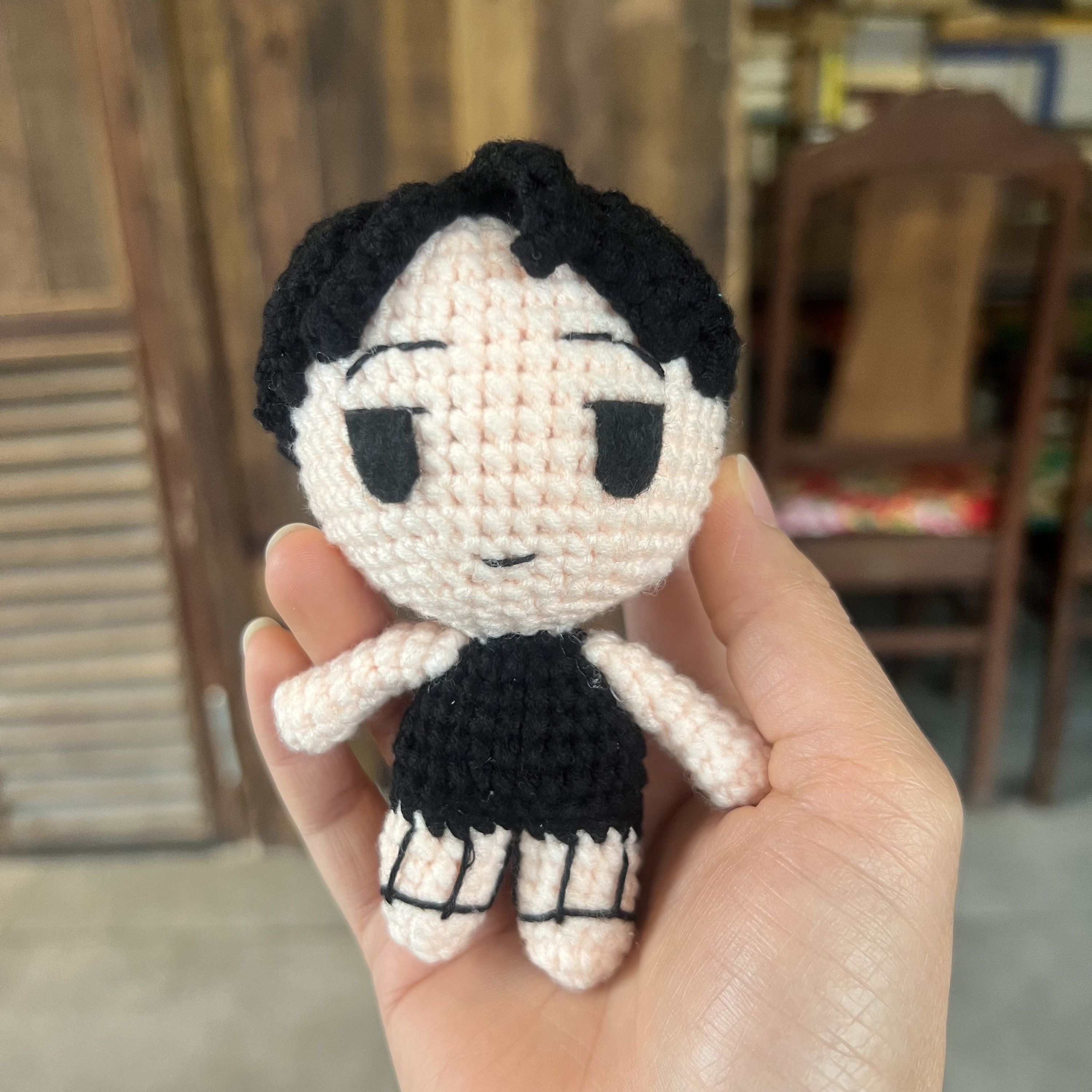 Custom Anime Plush, Omori Crochet Plush, Omori Keychain Inspired by ...