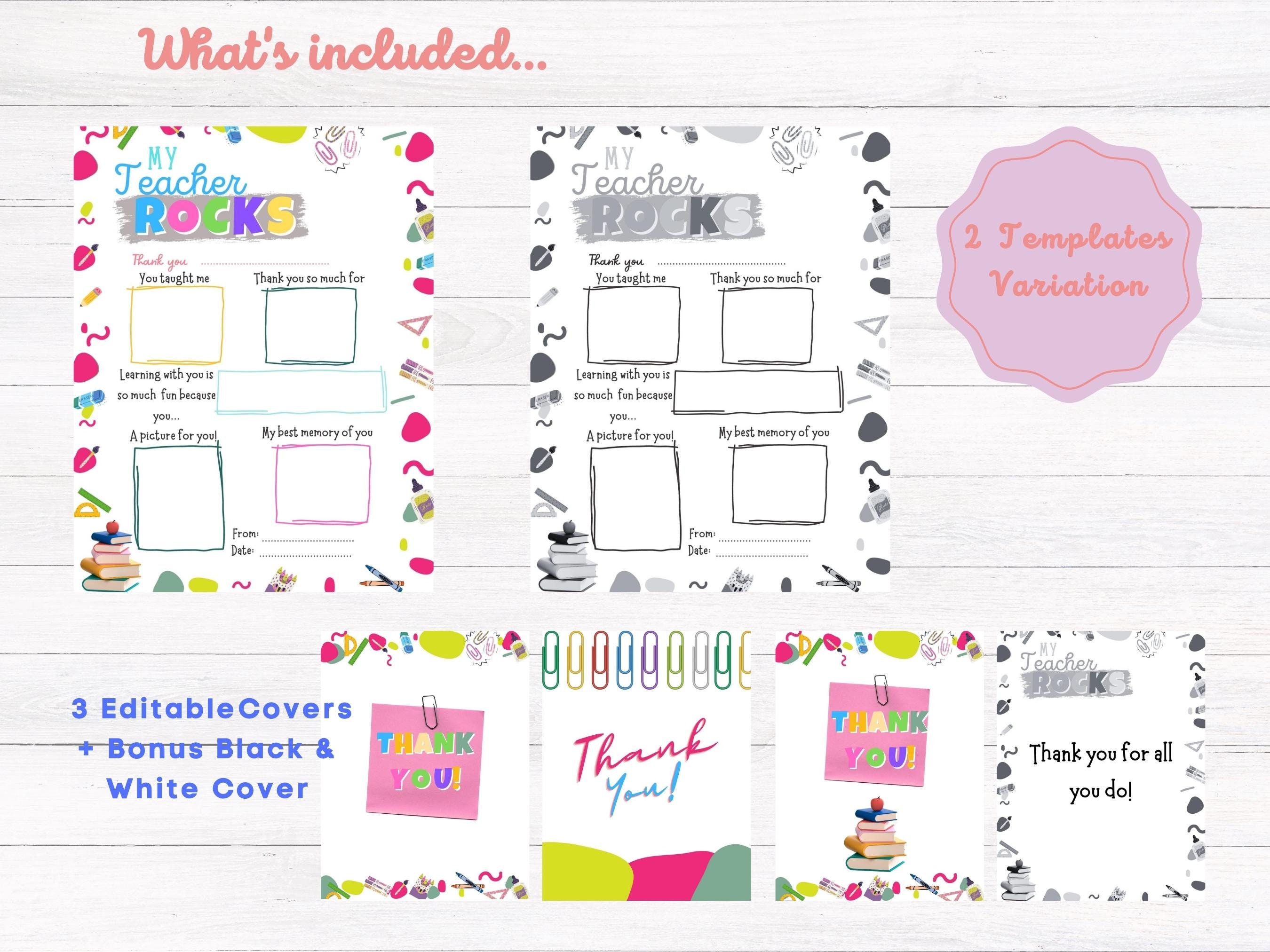 Teacher Appreciation Gift, Teacher Appreciation Week, All About Teacher ...