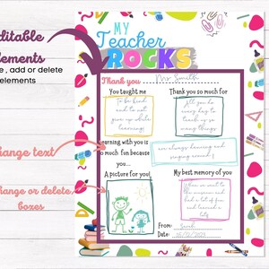 Teacher Appreciation Gift, Teacher Appreciation Week, All About Teacher ...